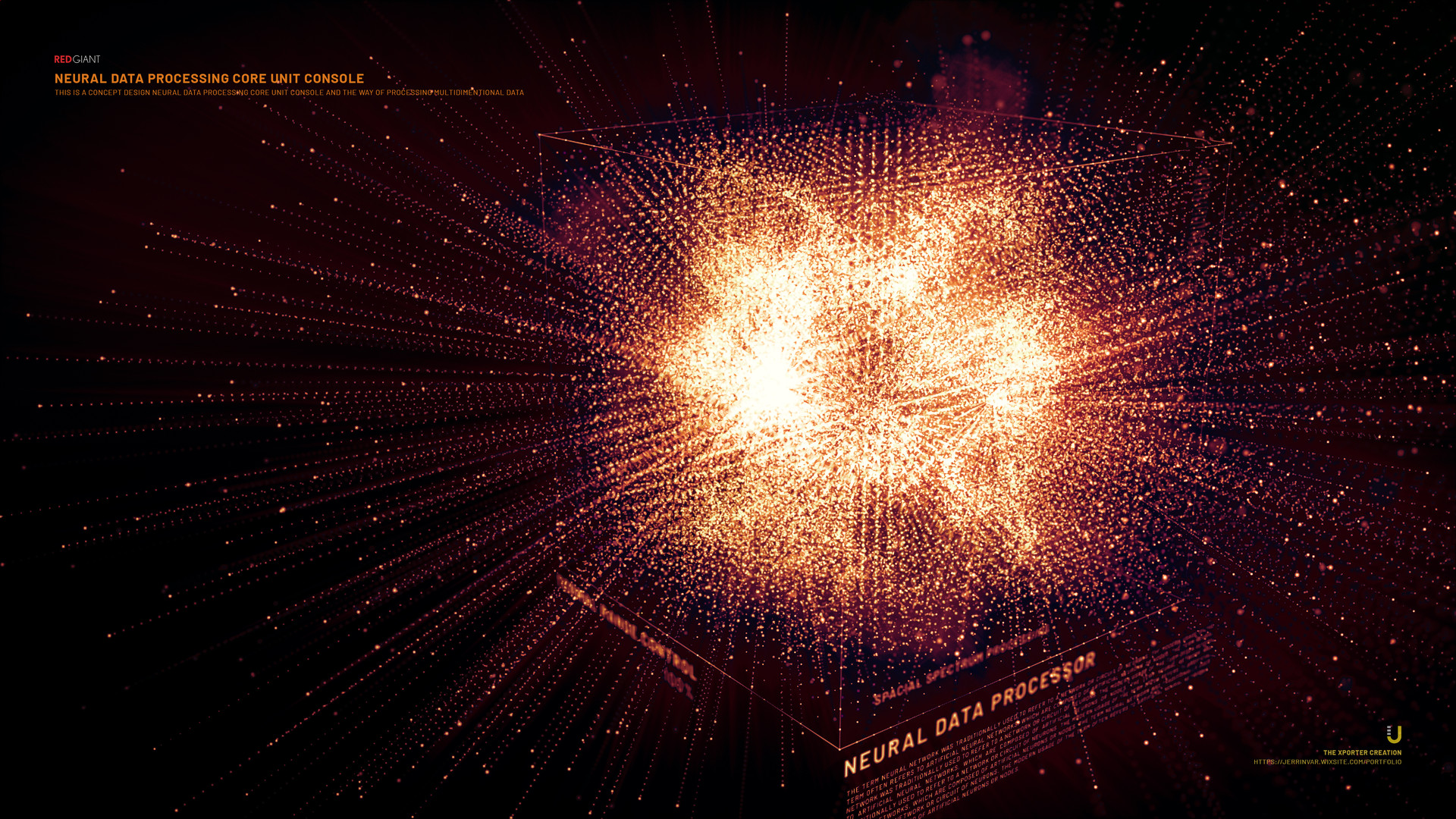 ArtStation - Neural Data Processing Core Unit Console