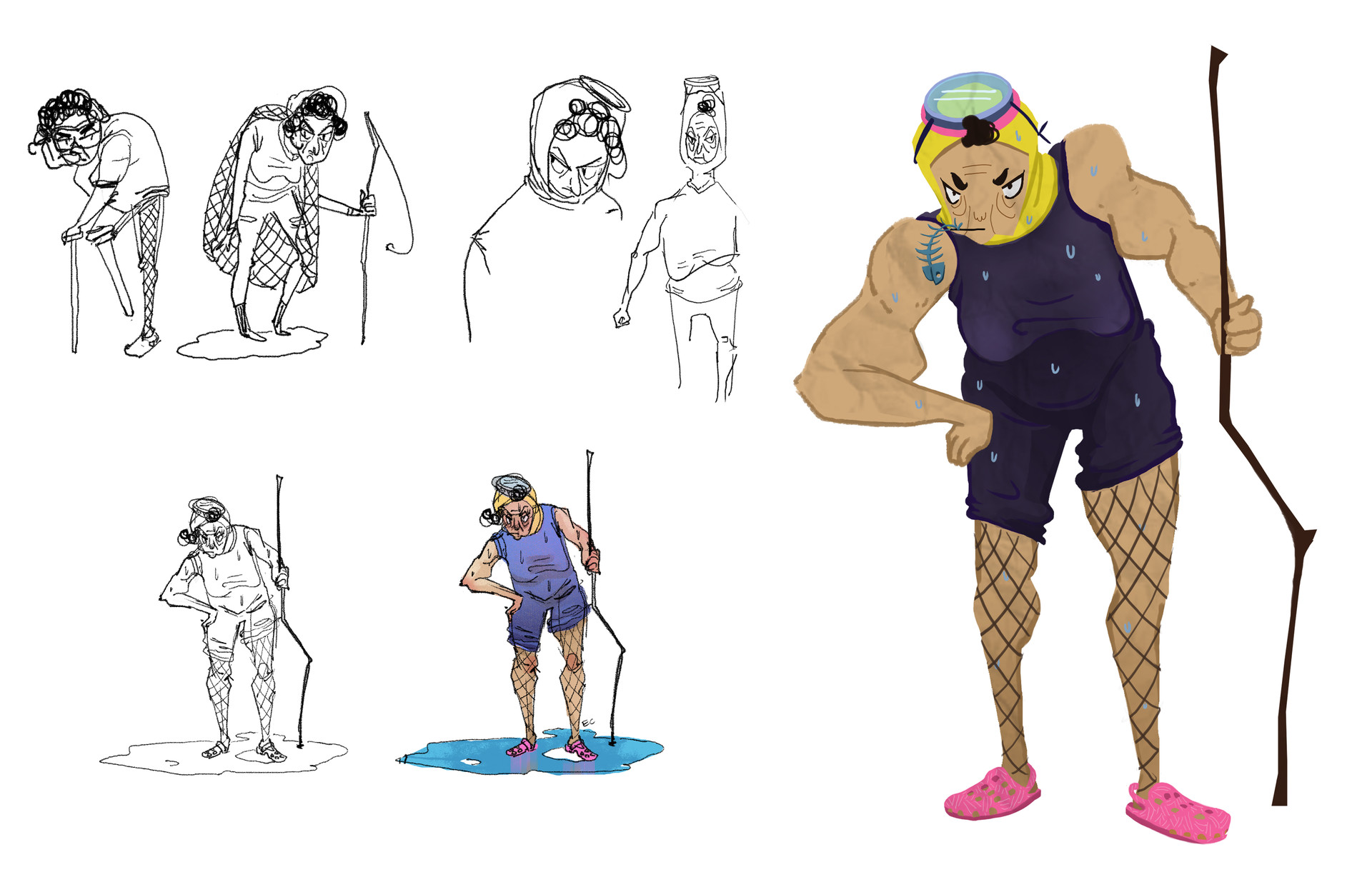 Elizabeth Chee - Anxious Pets Concept Work