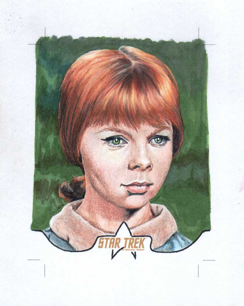 Bill Crabb - Star Trek the Original Series Sketch cards from ...