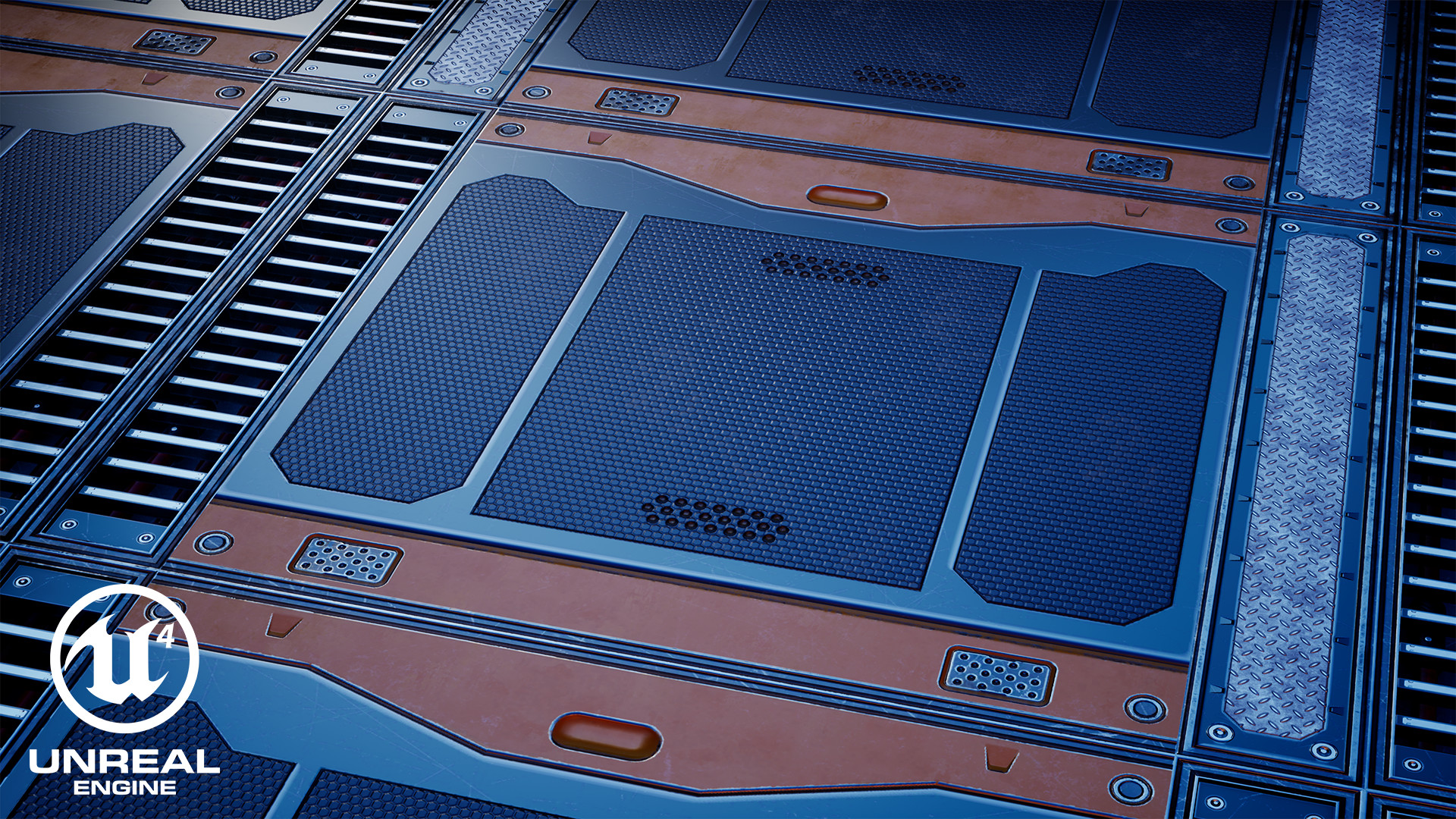 ArtStation - Modular Sci-Fi Floor