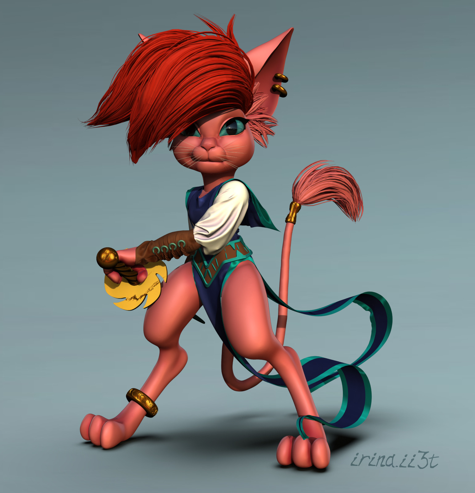 ArtStation - Catty Warrior