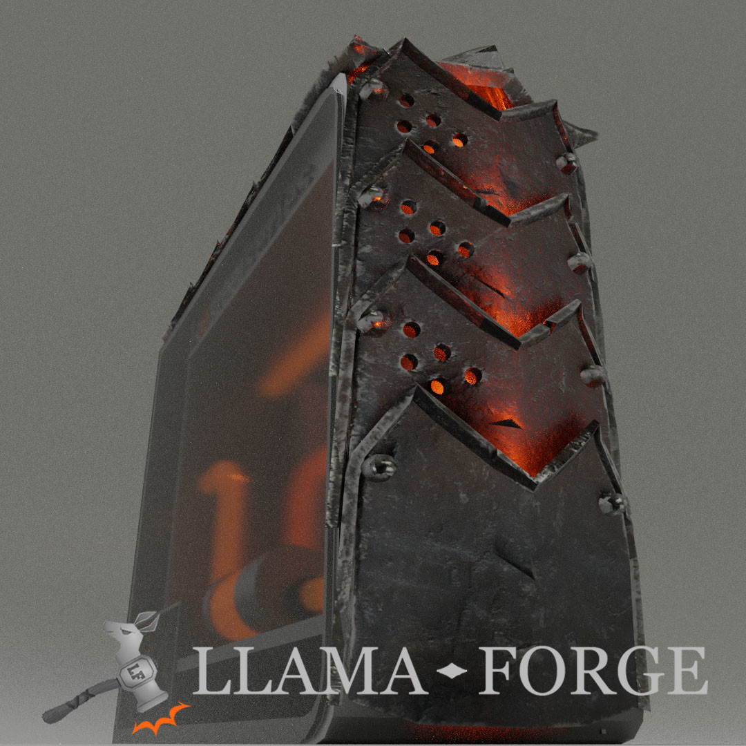 ArtStation - Infernal Case mod - Inwin909