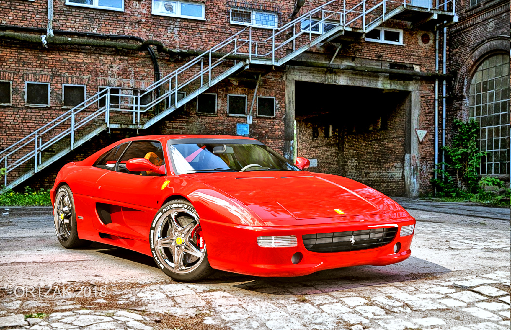 ArtStation - Ferrari-355
