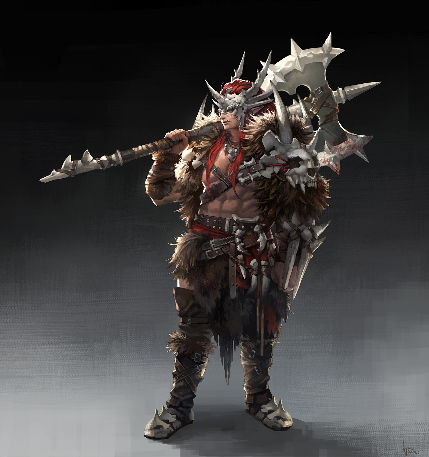 ma-ho-barbarian-man.jpg (1500×1596)-花瓣网