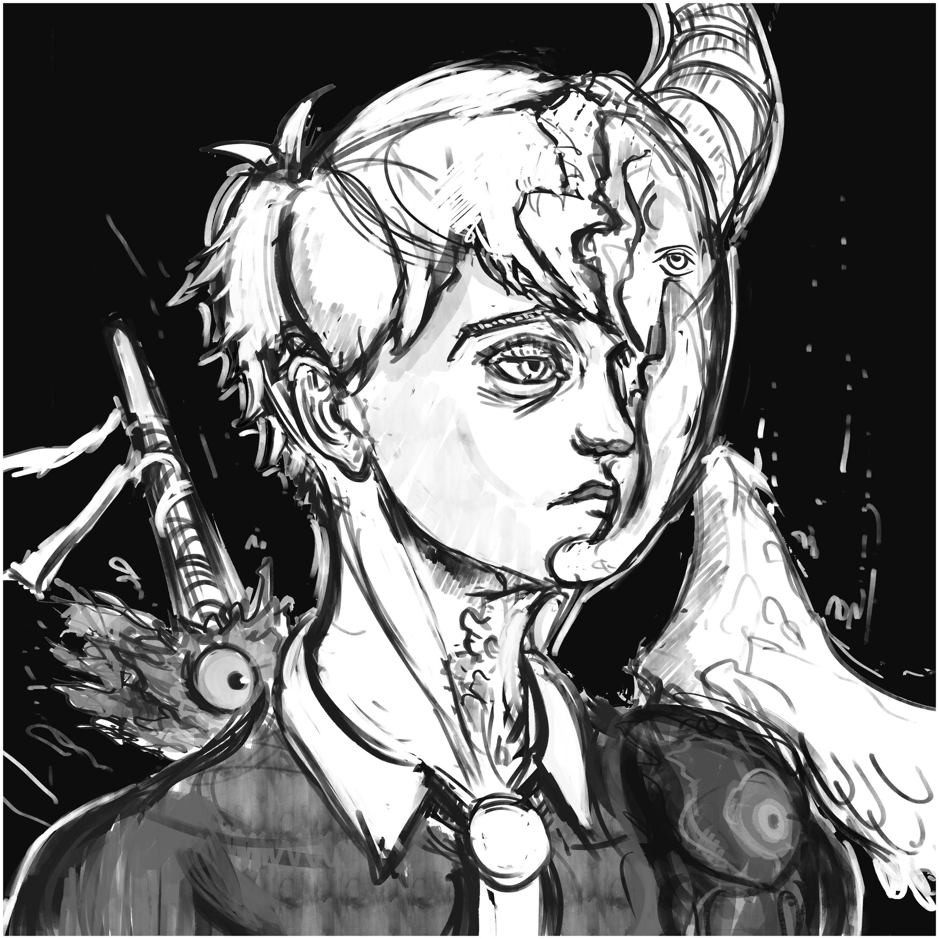 ArtStation - Project Night: MC Sketch