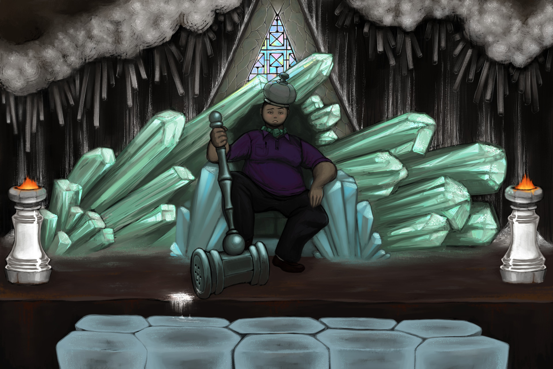 ArtStation - Throne of Salt