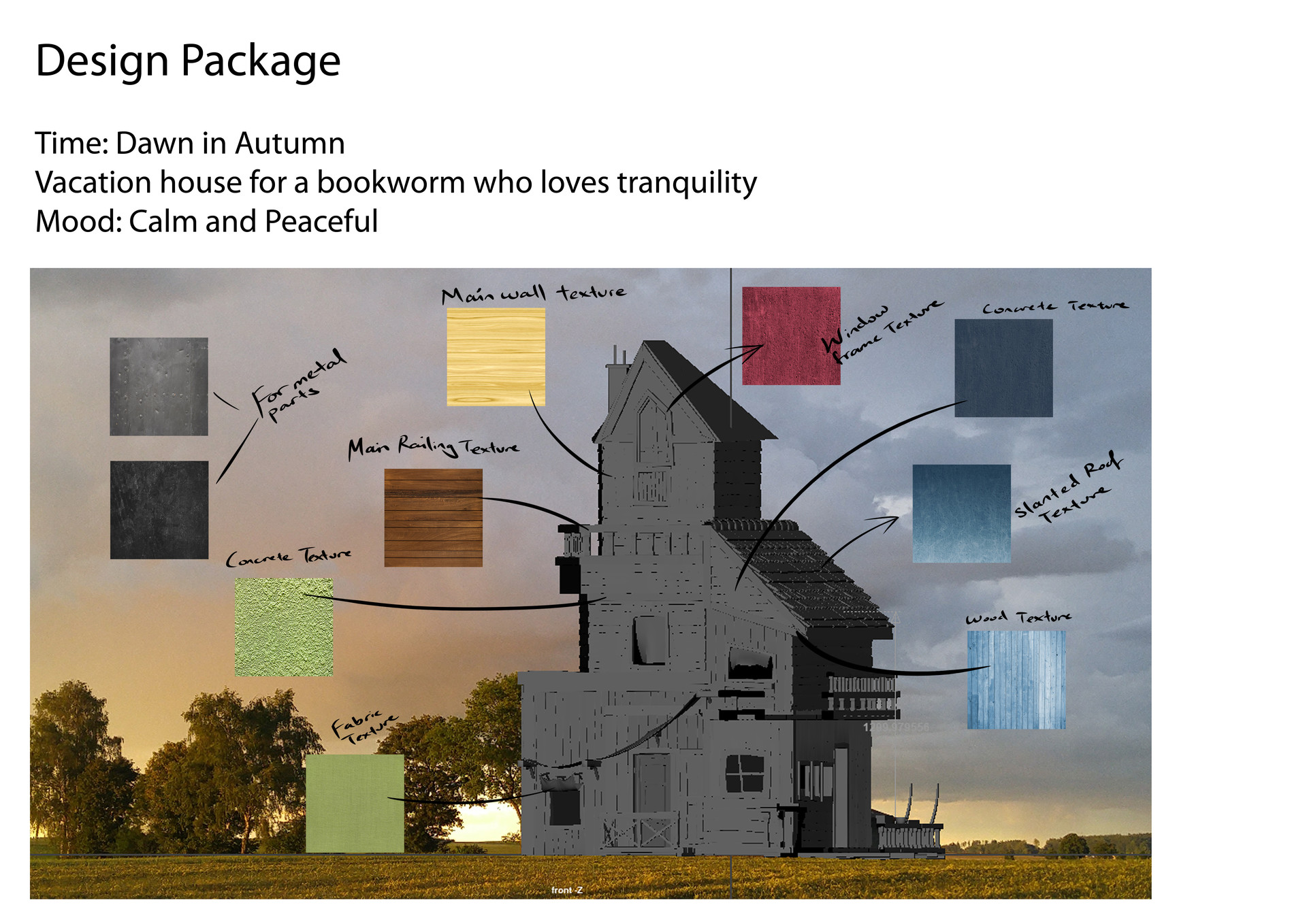 ArtStation - Rendering House Assignment
