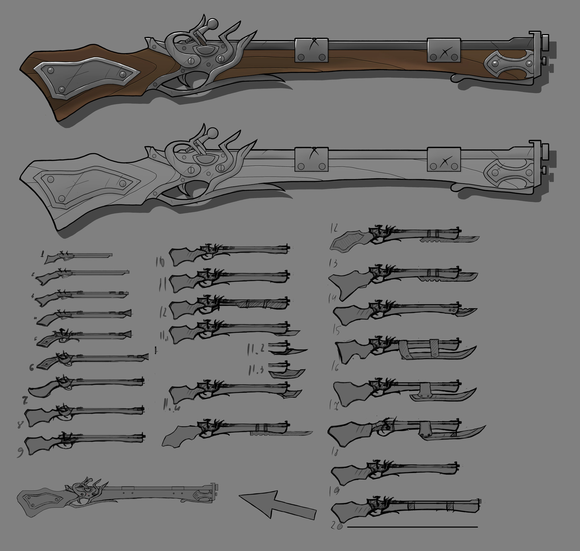 ArtStation - Musket