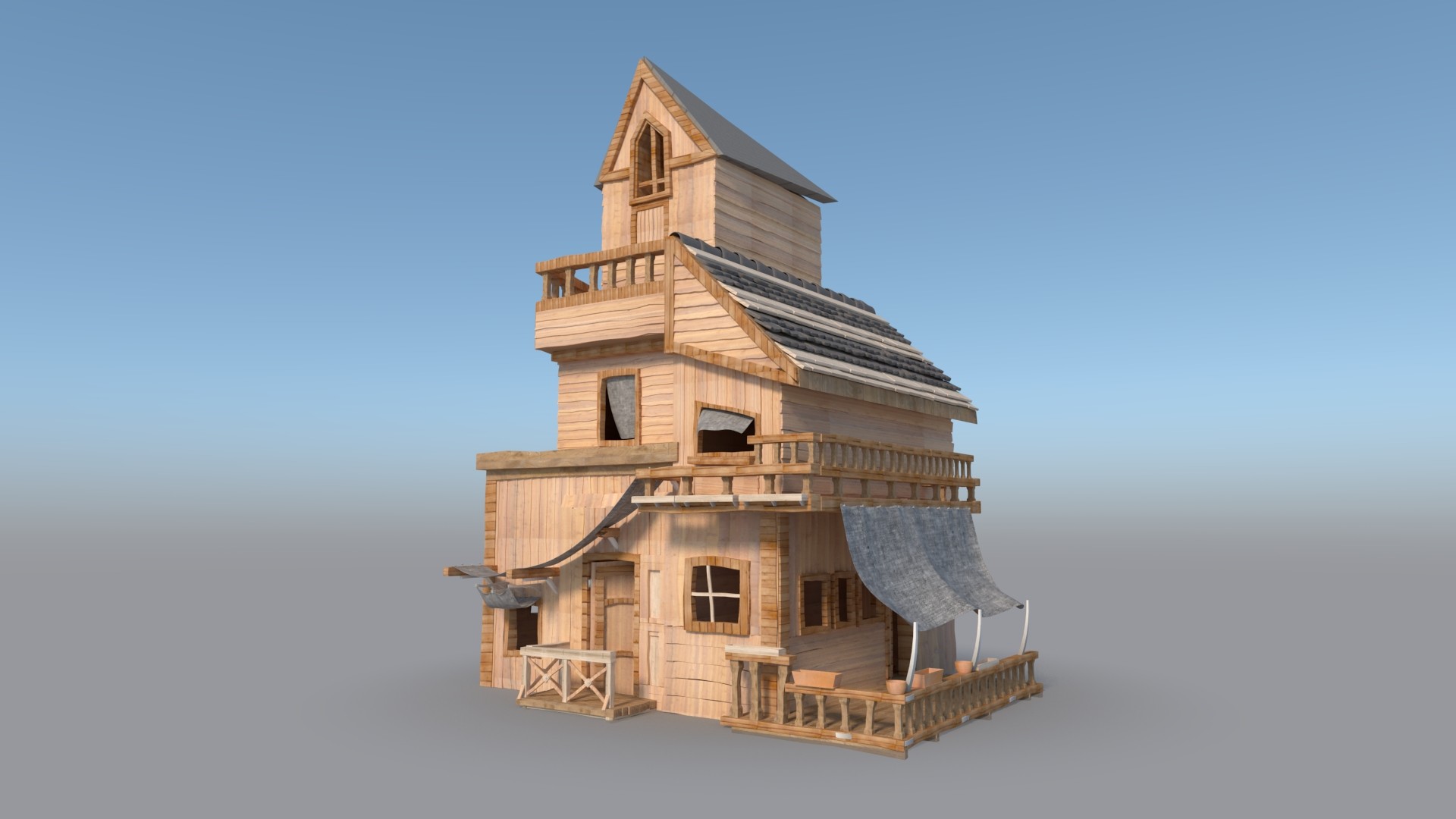 ArtStation - House texturing