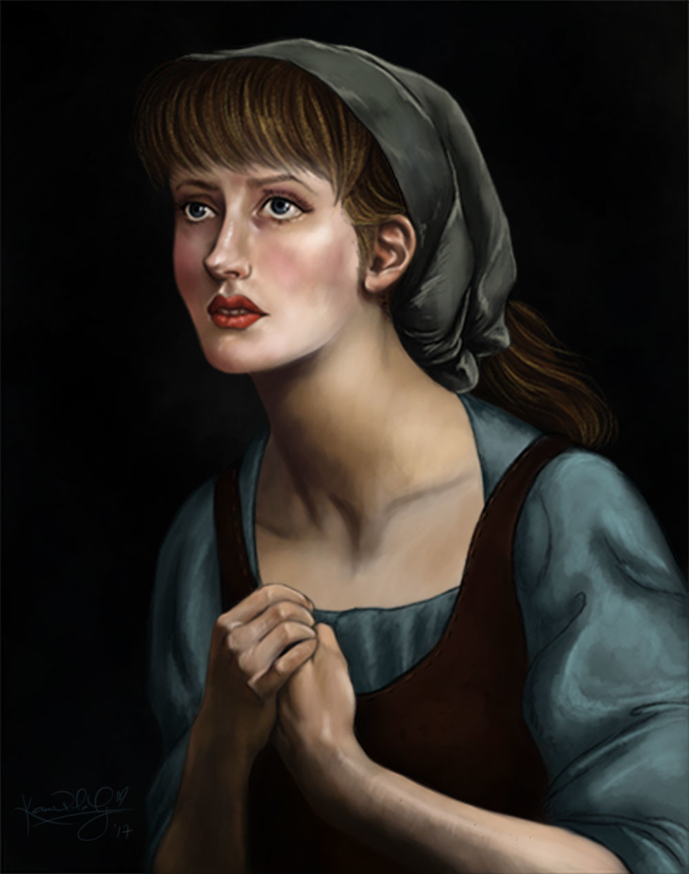 ArtStation - Cinder Girl