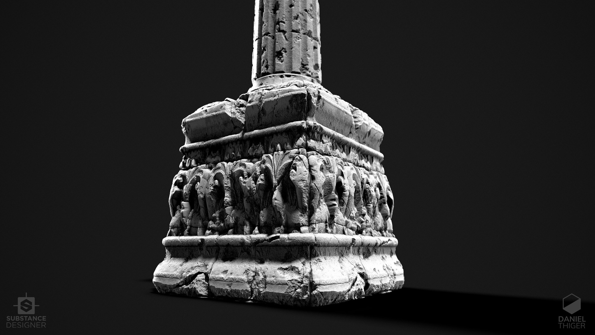 Daniel Thiger - Substance Designer Roman Architecture