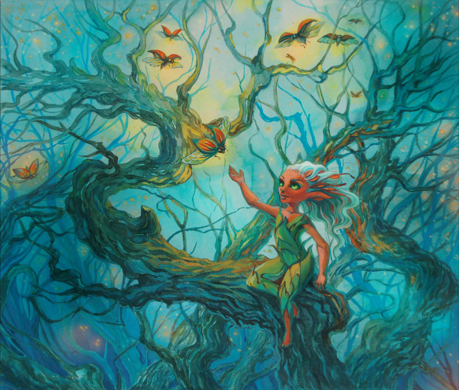 ArtStation - wood nymph