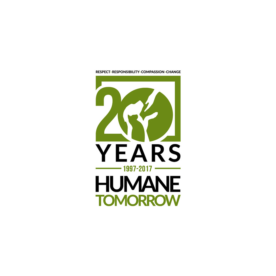ArtStation - Humane Tomorrow 20th Anniversary Logo