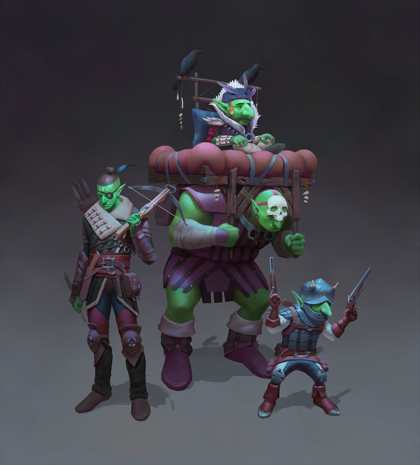 ArtStation - Green skin