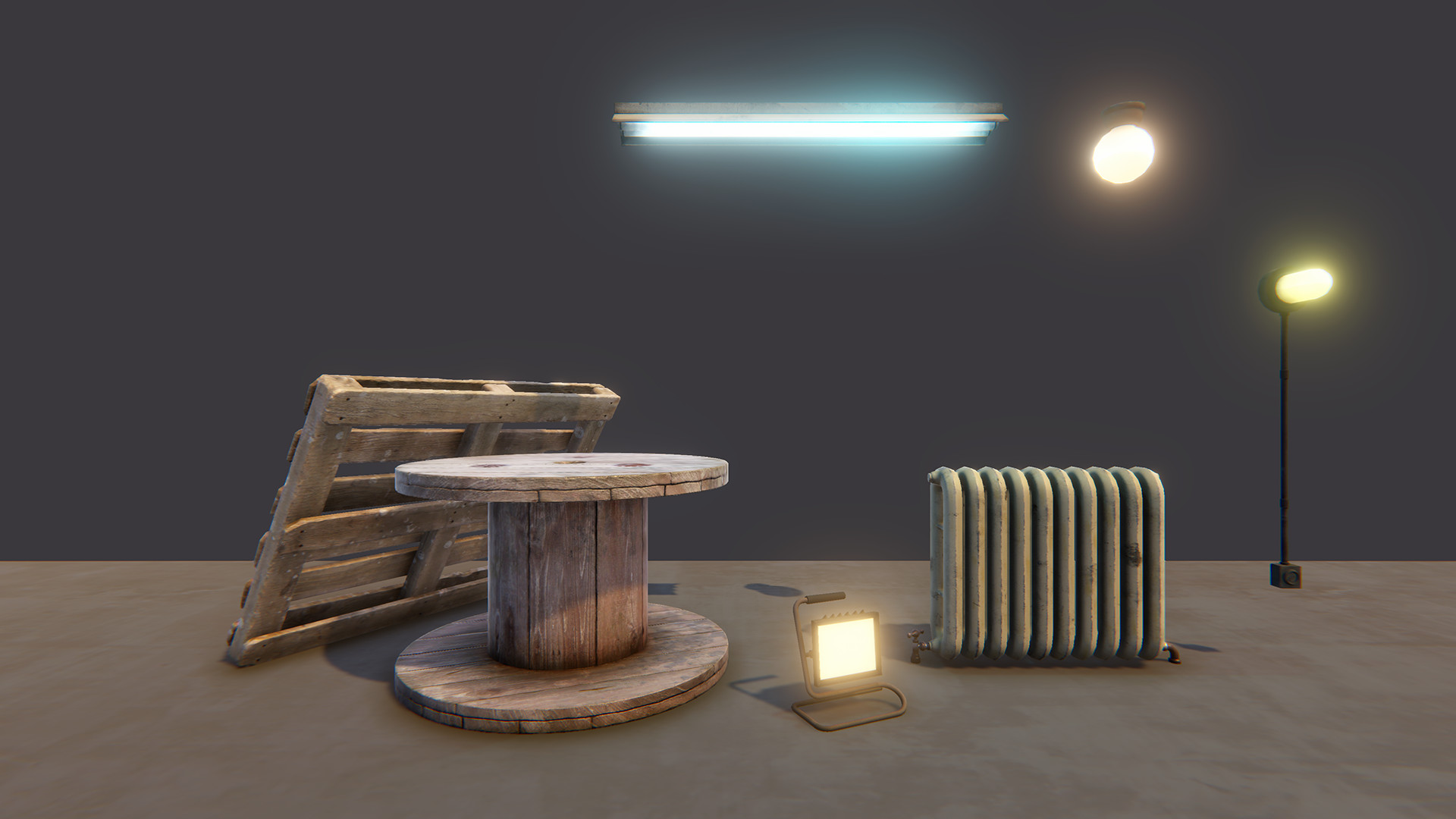 ArtStation - Various hard surface game models