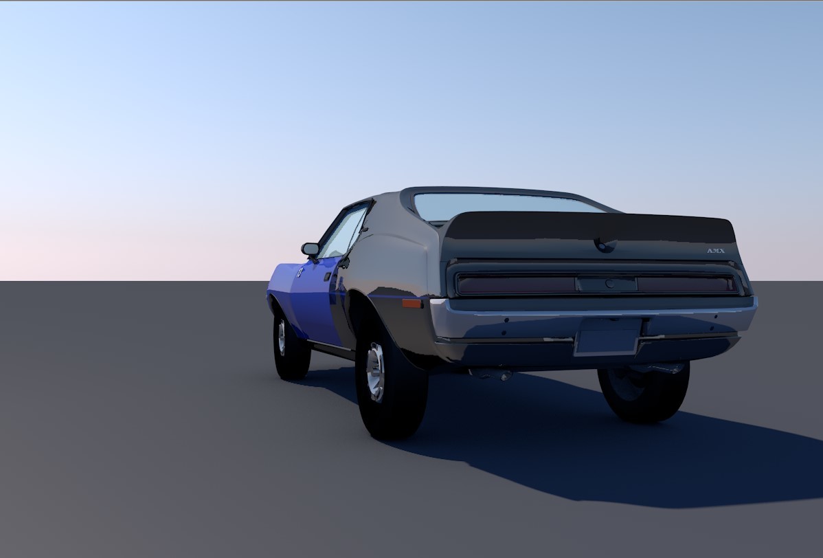 Laszlo Ven - Dropkick - AMC Javelin AMX 3D Model