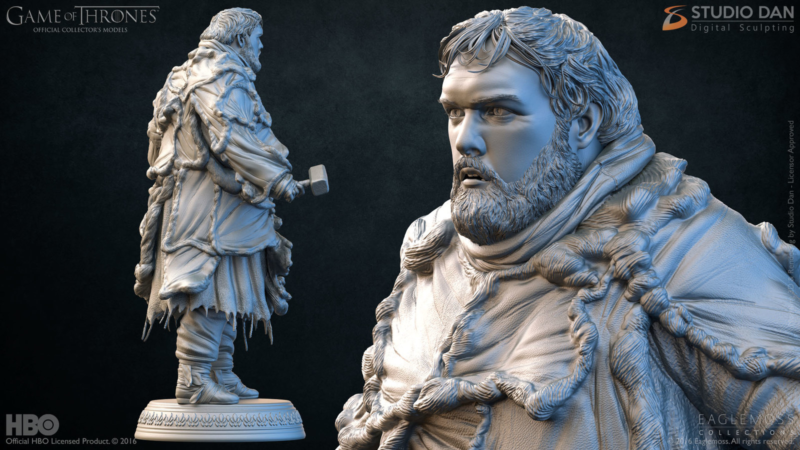 Studio Dan 3D - Games of Thrones - Hodor