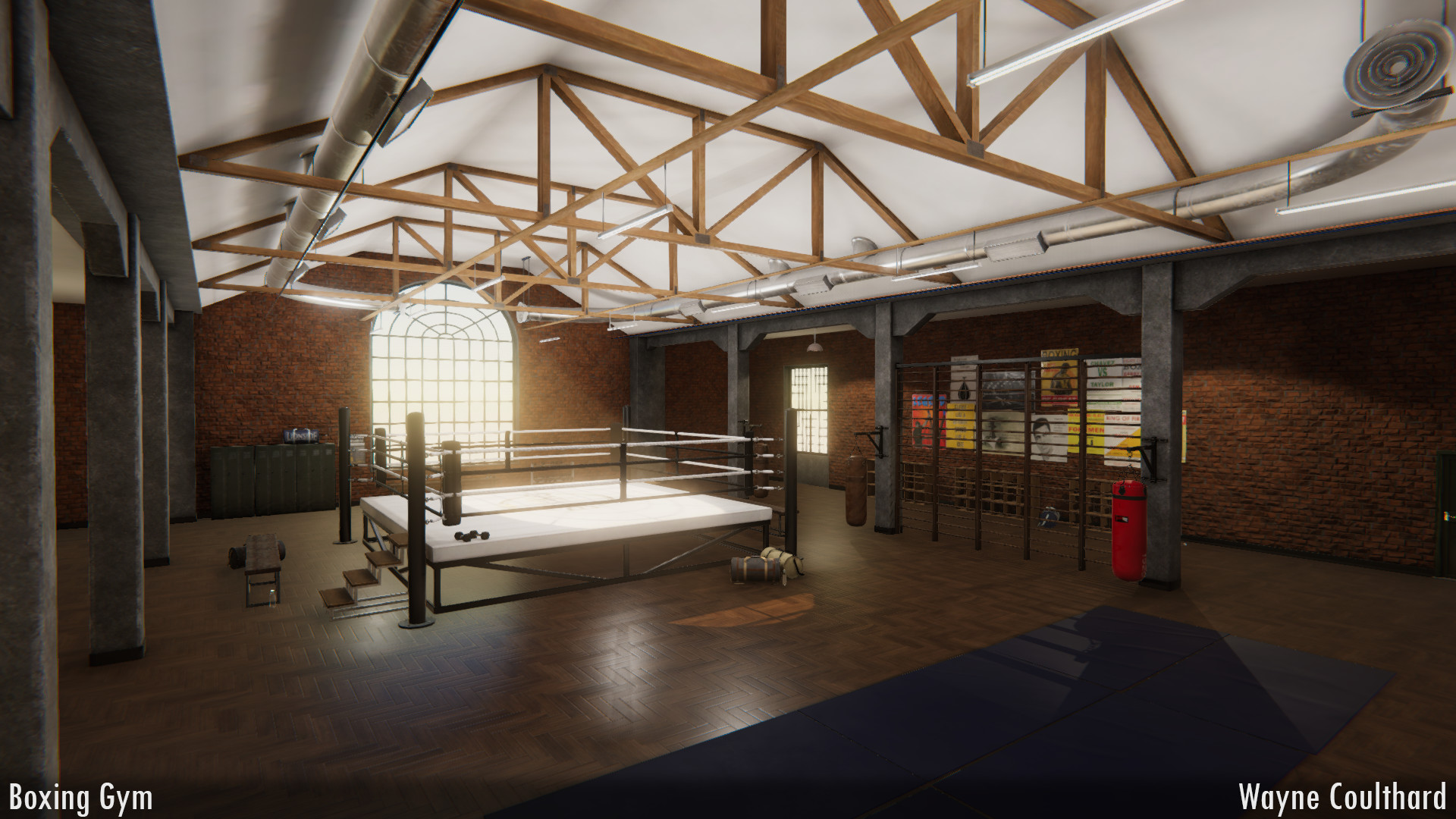 ArtStation - Boxing Gym