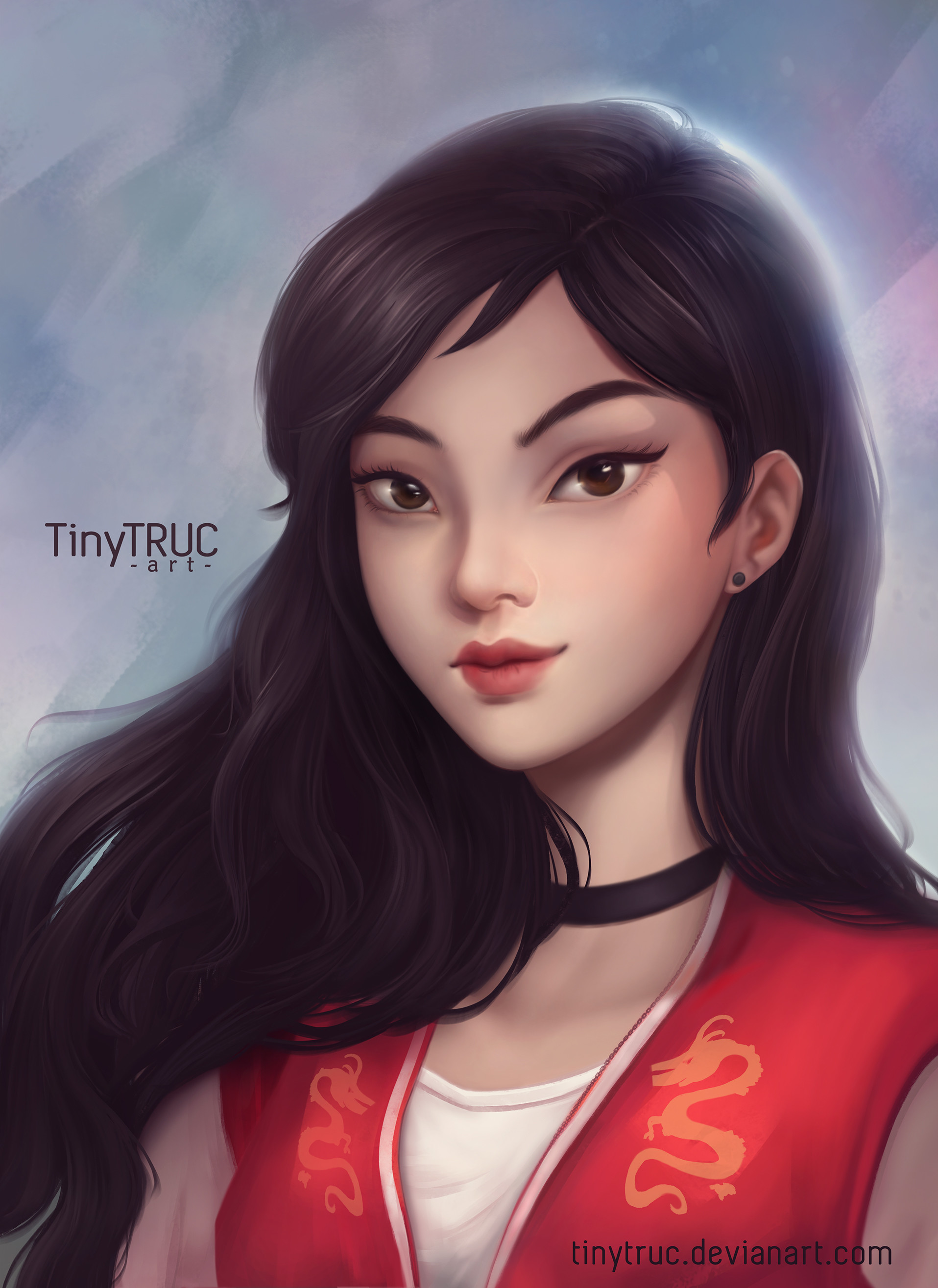 ArtStation - Casual Mulan from Wreck it ralph