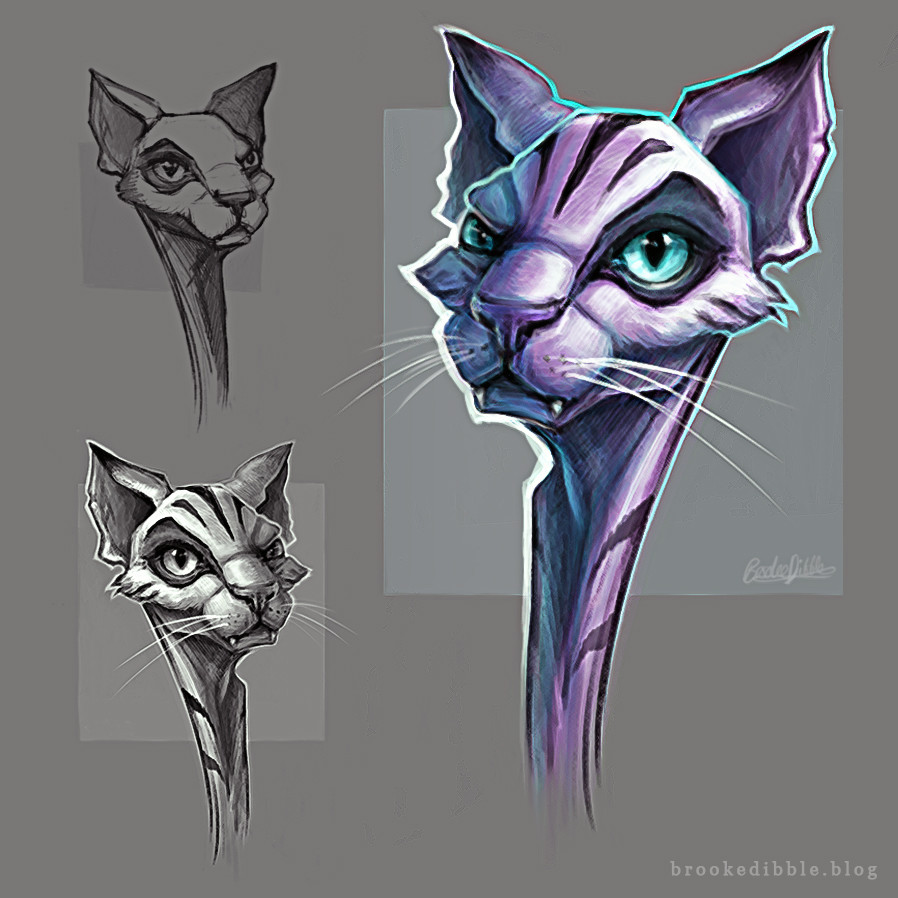 ArtStation - CAT CARTOON CHARACTER DOODLE