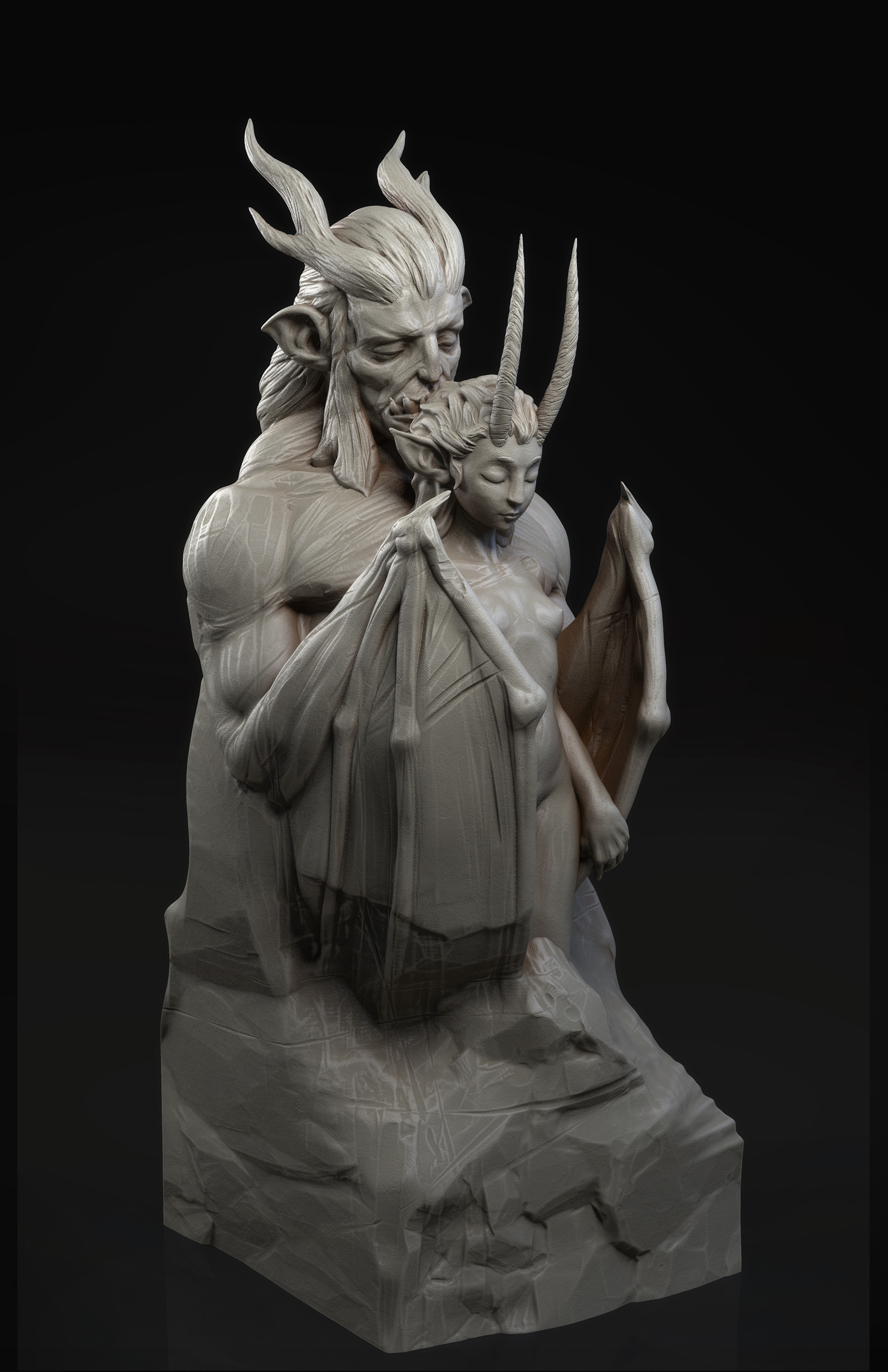 ArtStation - Cocoon - Sculpting Practice