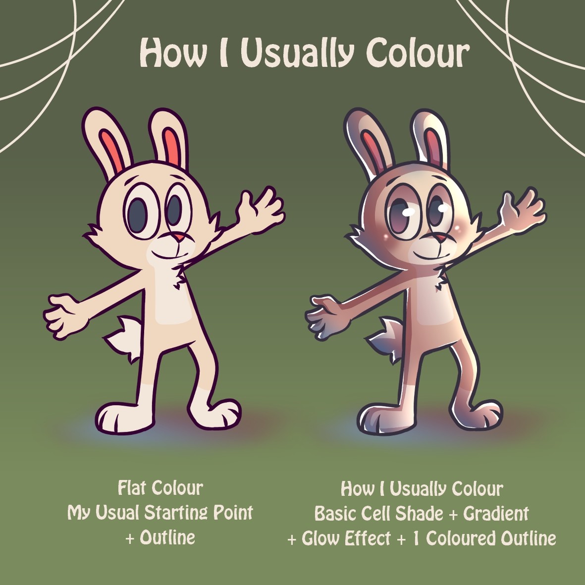 ArtStation - How I Usually Color (Color Practice)