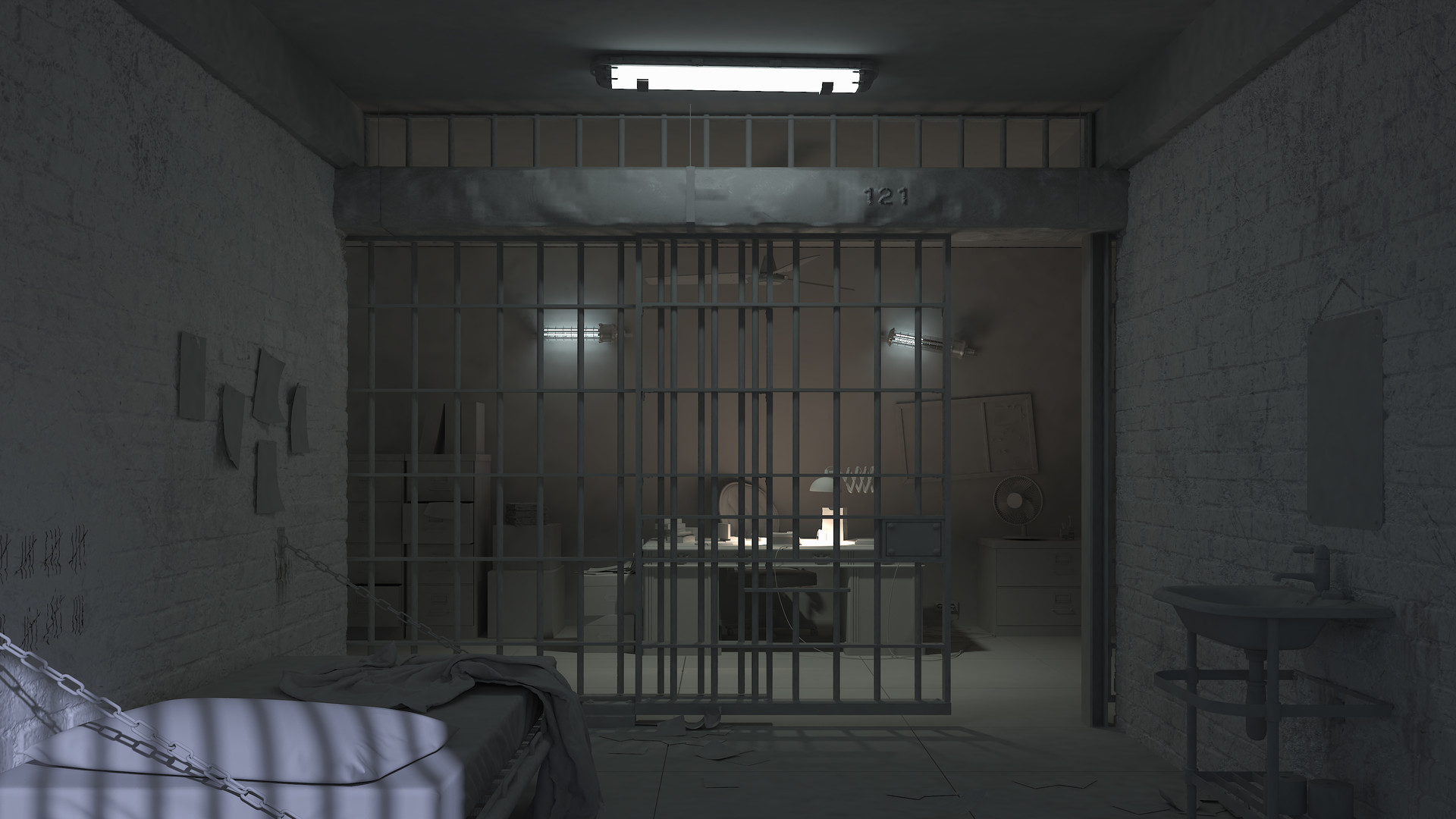 Claudia Nunes - Prison Project - Abandoned Jail Cell