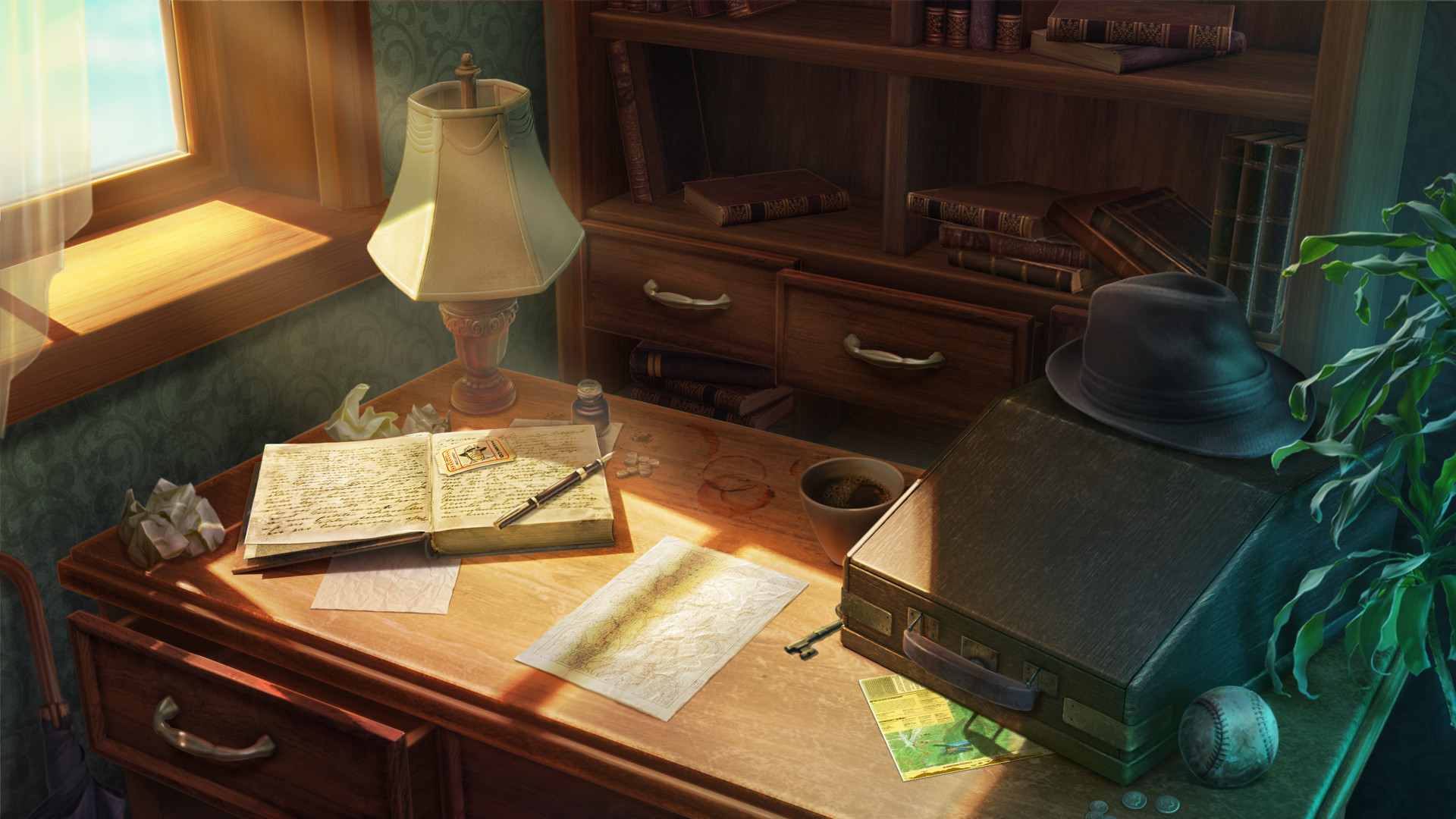 ArtStation - Hidden object scene