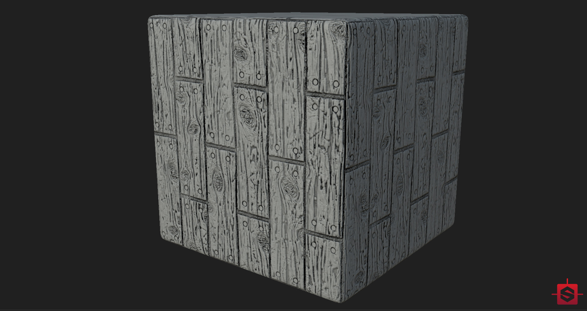 Mélanie Roux - Old wood floor Procedural texture