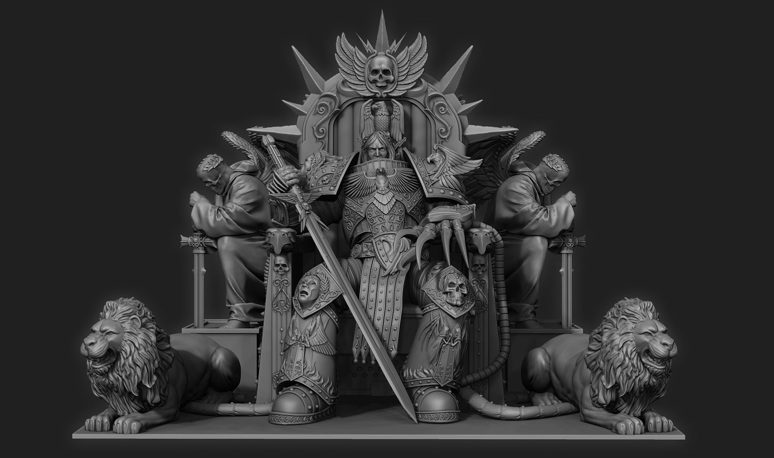 Emperor Of Mankind Warhammer 40k Models