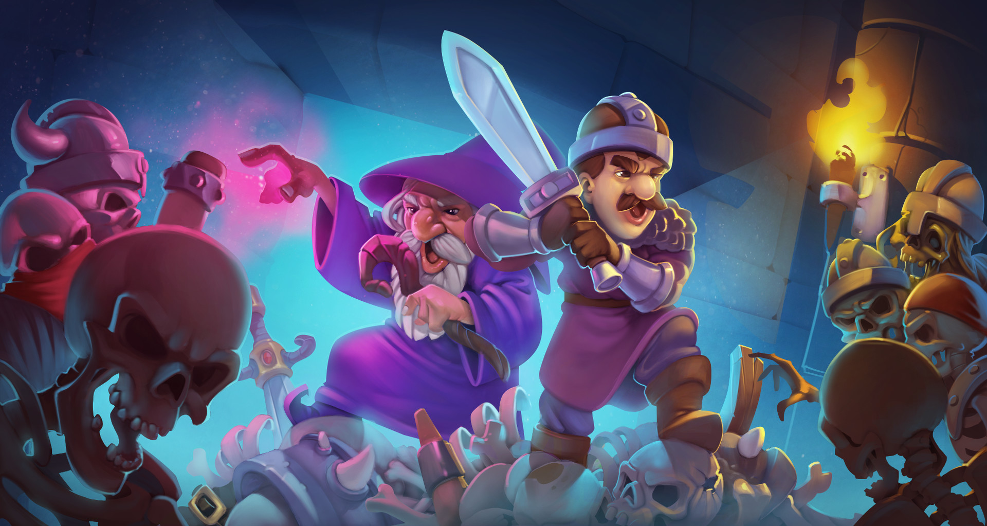 ArtStation - Illustration for the game "Dungeon card"