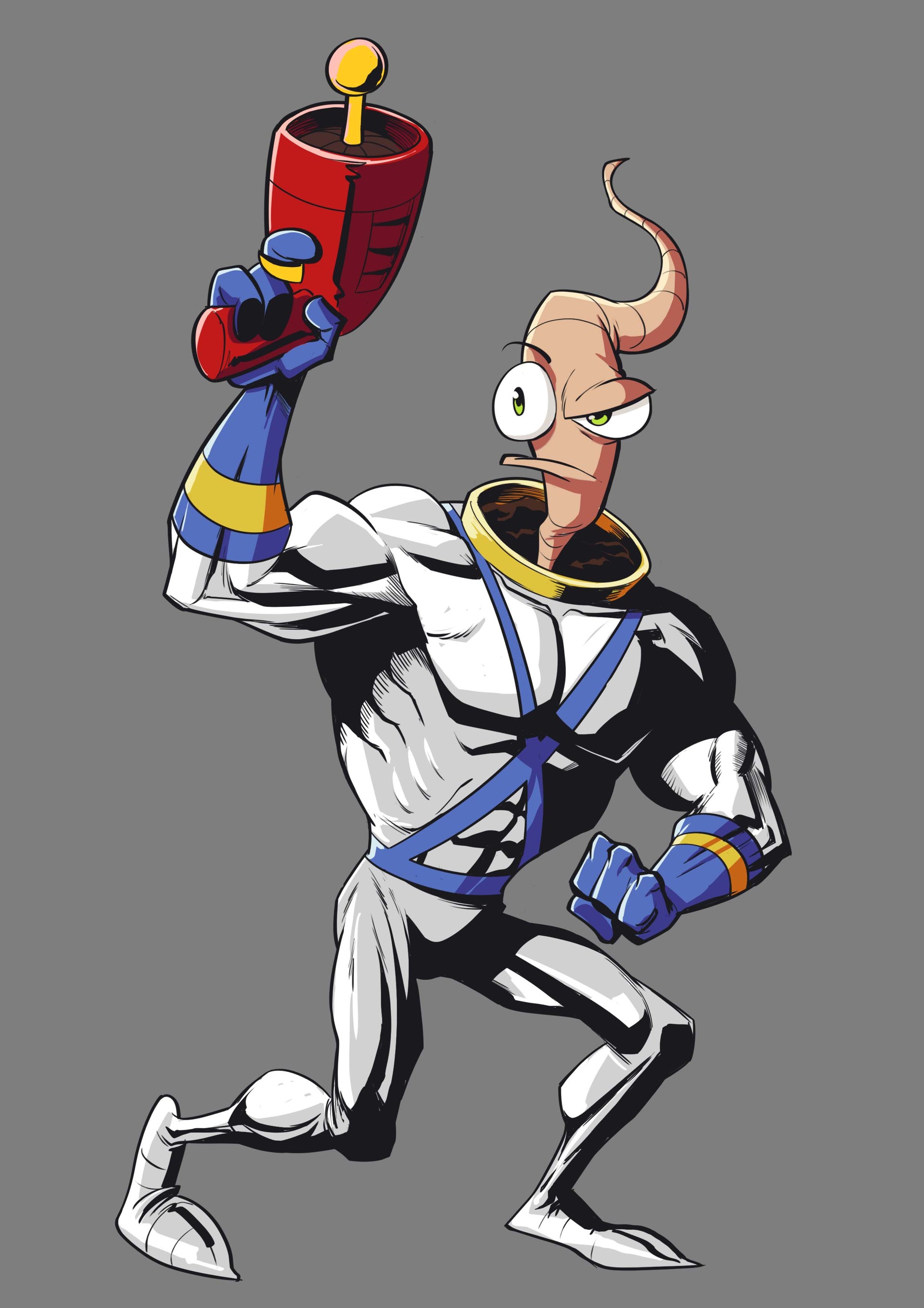 ArtStation - Earthworm Jim Fanart