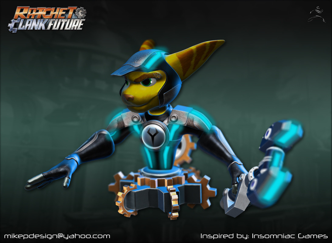 ArtStation - Ratchet Bust