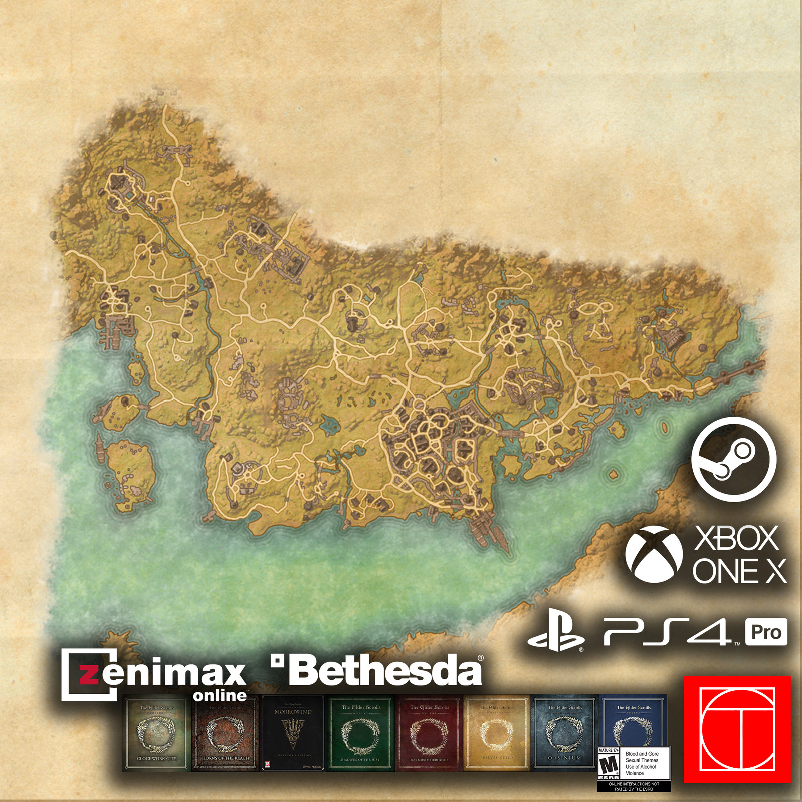 AAA Studios - The Elder Scrolls Online Maps