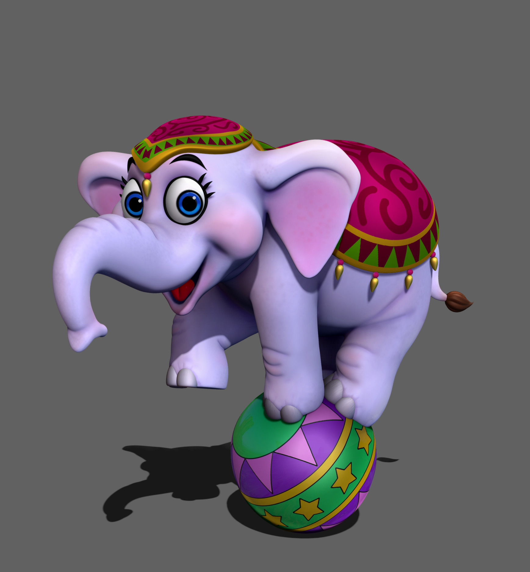 ArtStation - Ellie the elephant