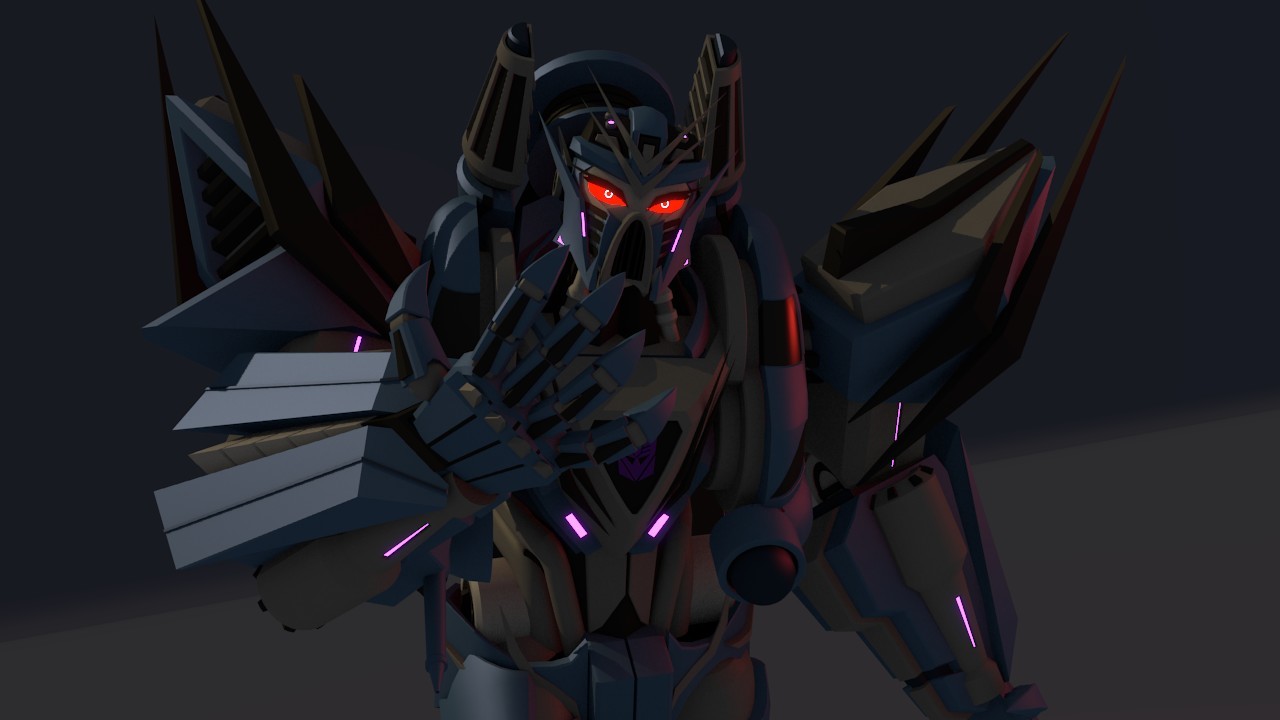 Jay Baines - Transformers Prime Blackout (Fan art)