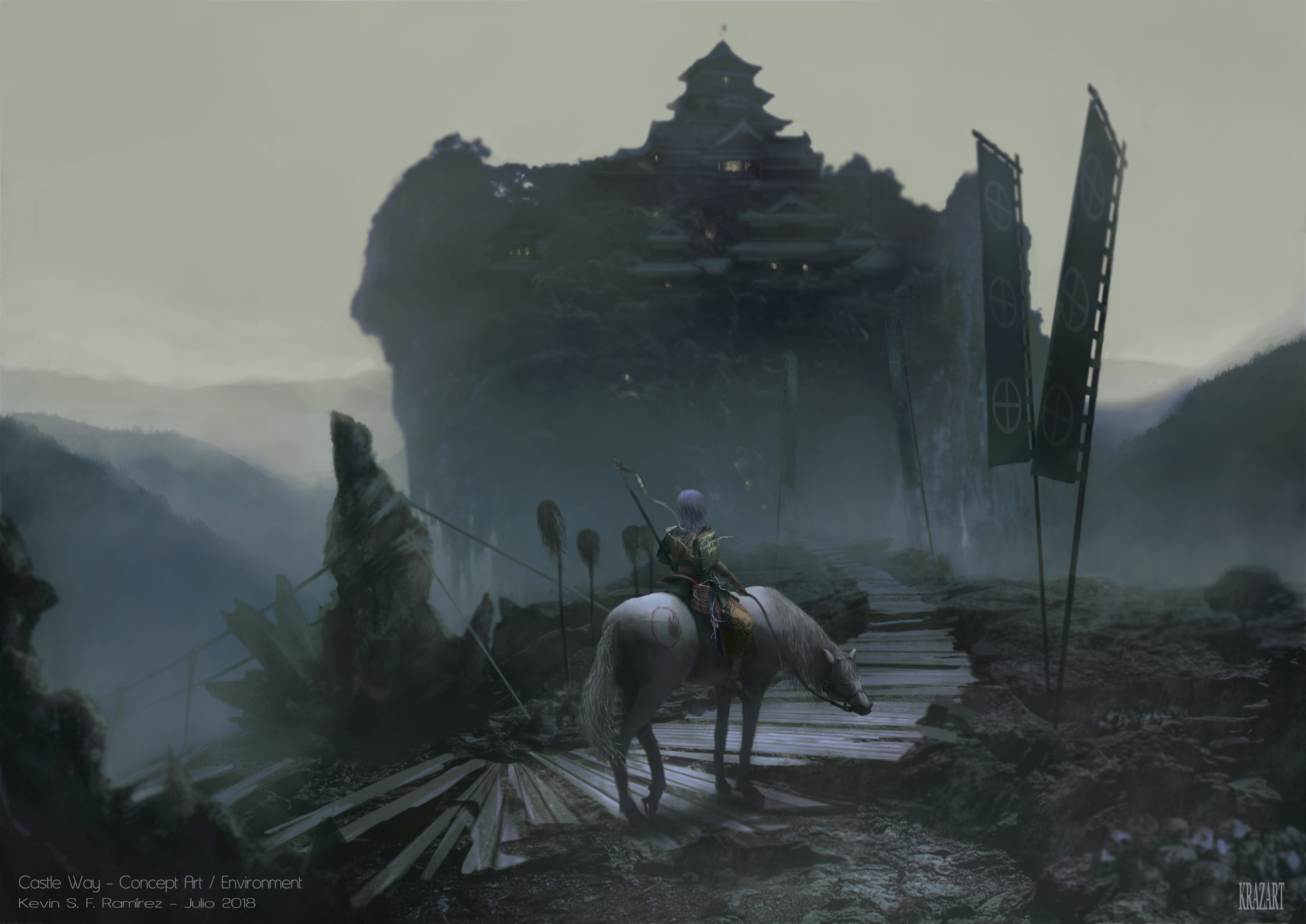 ArtStation - Castle Way