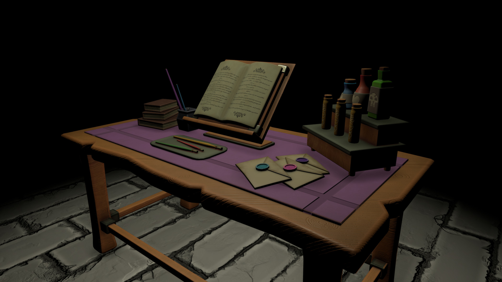 ArtStation - Fantasy Table
