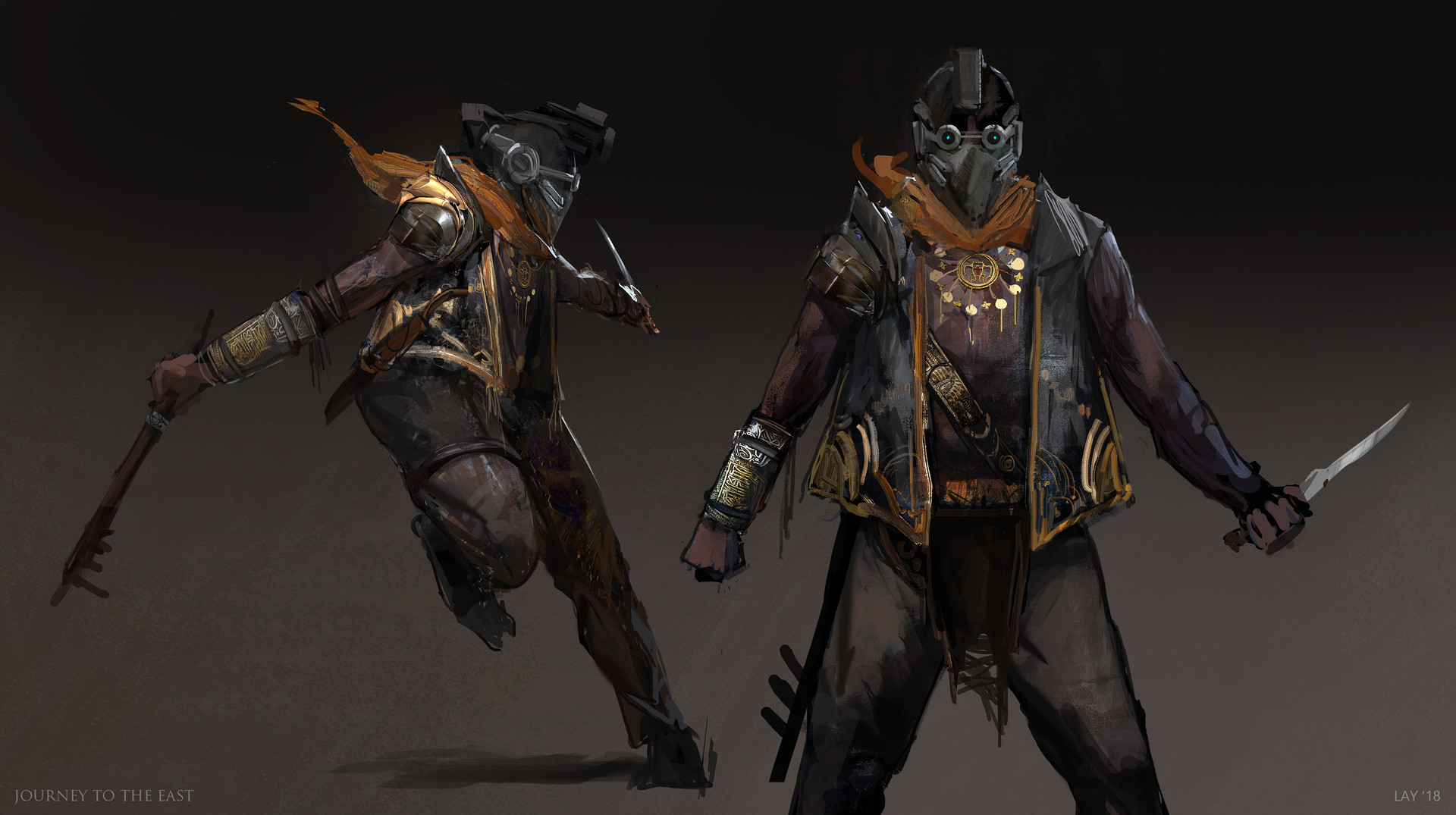 ArtStation - Journey to the East | The Qedarite Smuggler