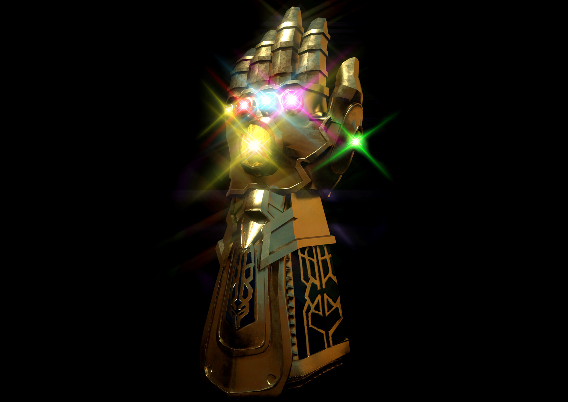 ArtStation - INFINITY GAUNTLET