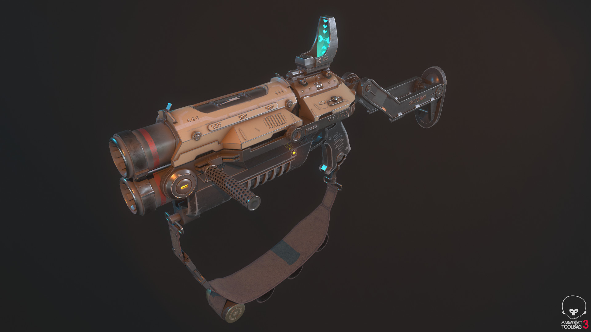 Esteban Sanchez - DOUBLE BARREL GRENADE LAUNCHER ( Fan Art )