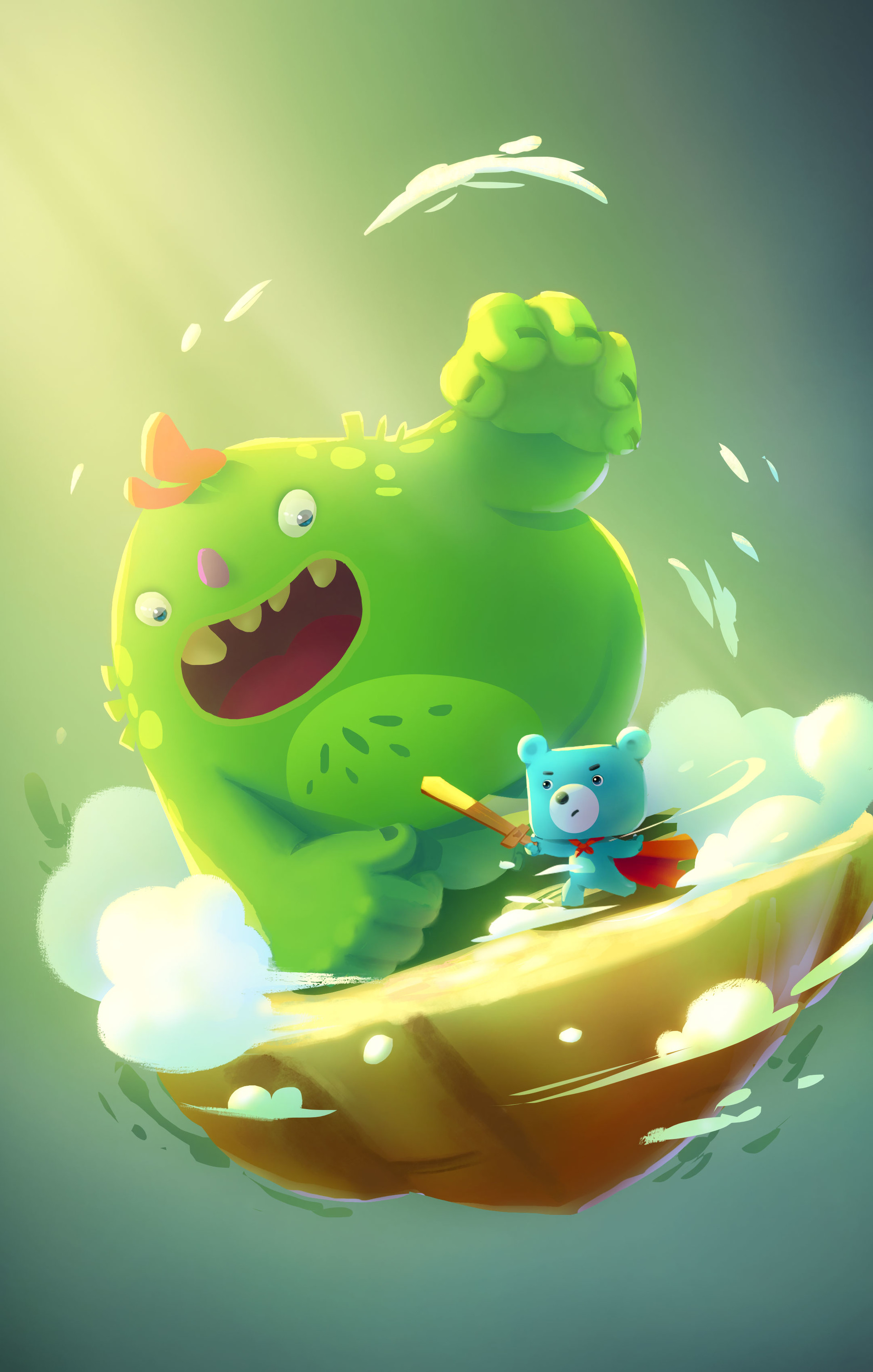 ArtStation - Big-Green-Monster