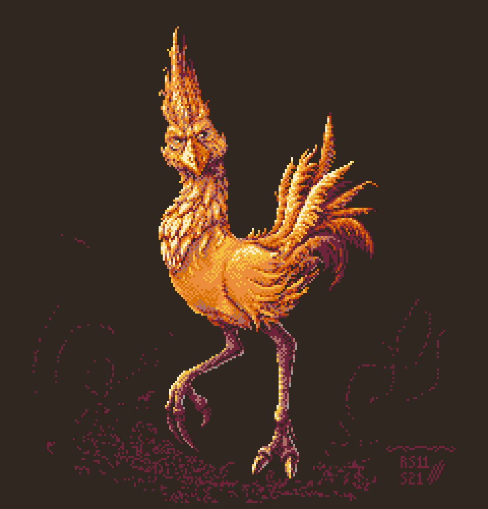 ArtStation - chocobo +moogle