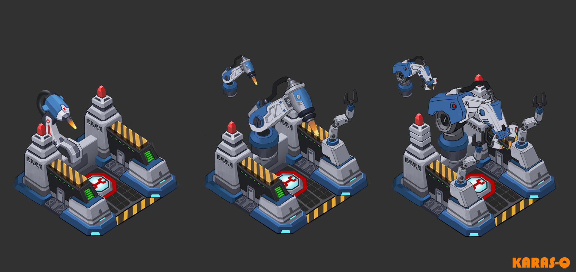 ArtStation - game building design work