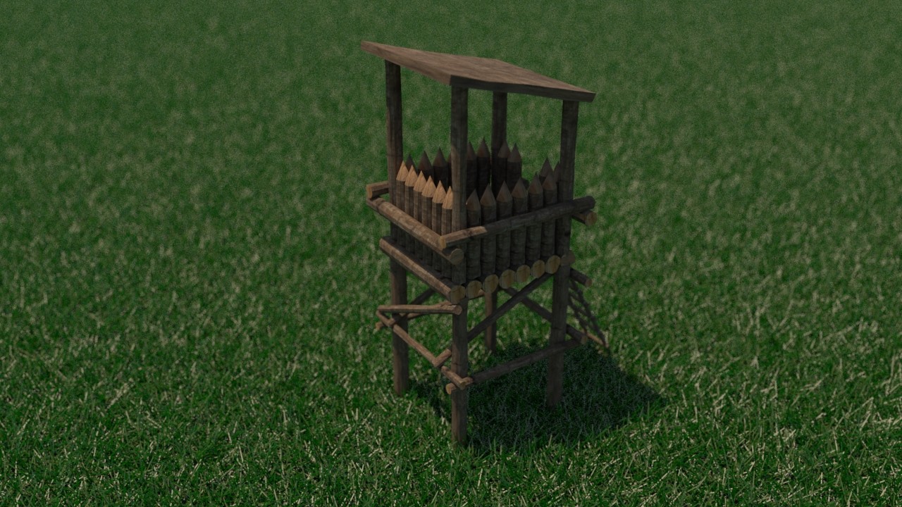 ArtStation - Little watchtower