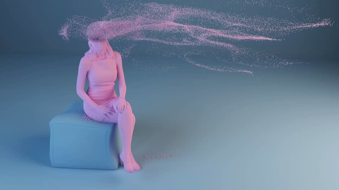 ArtStation - Experimentation with nParticles