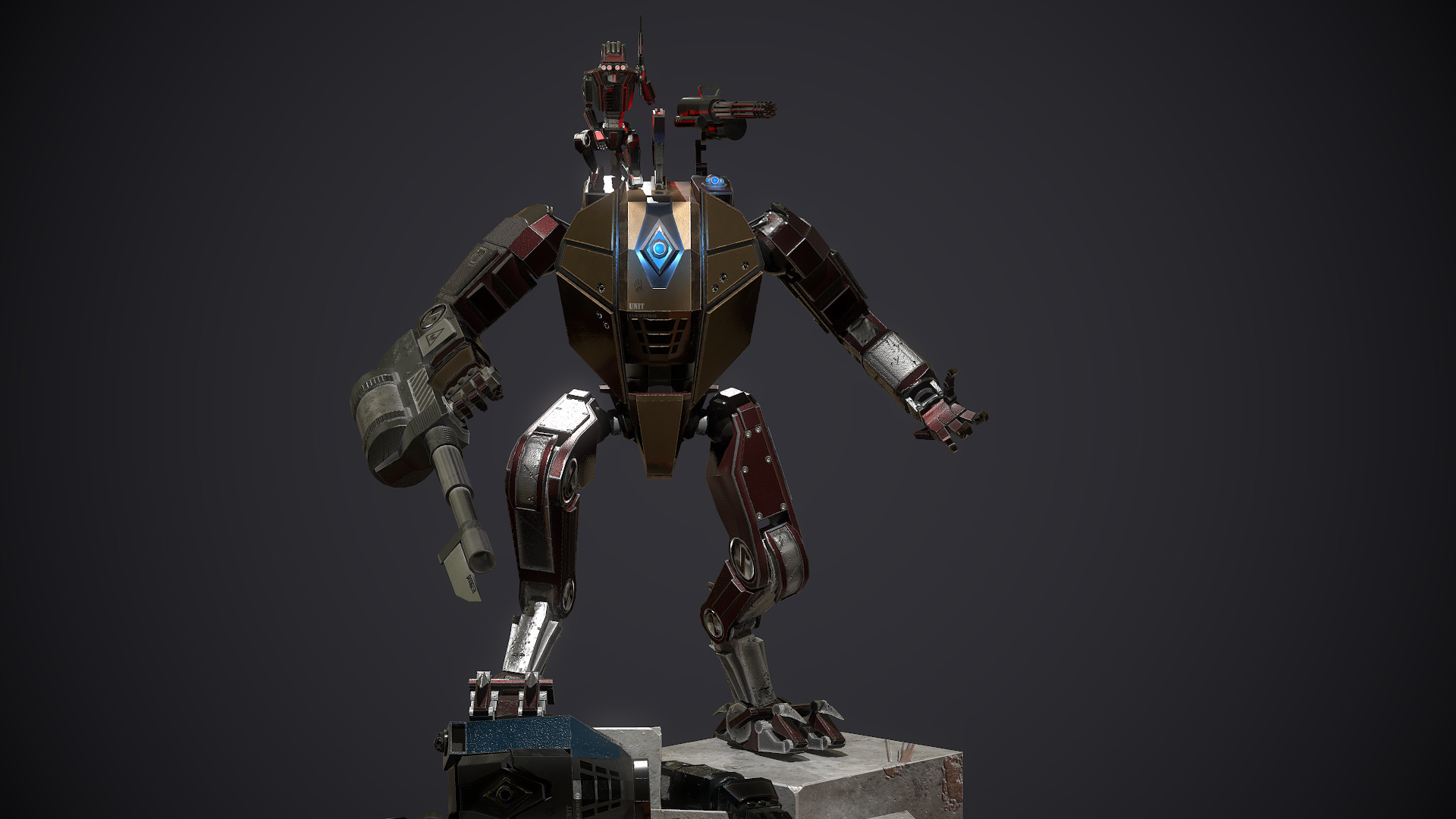 ArtStation - Spartan Class Titan