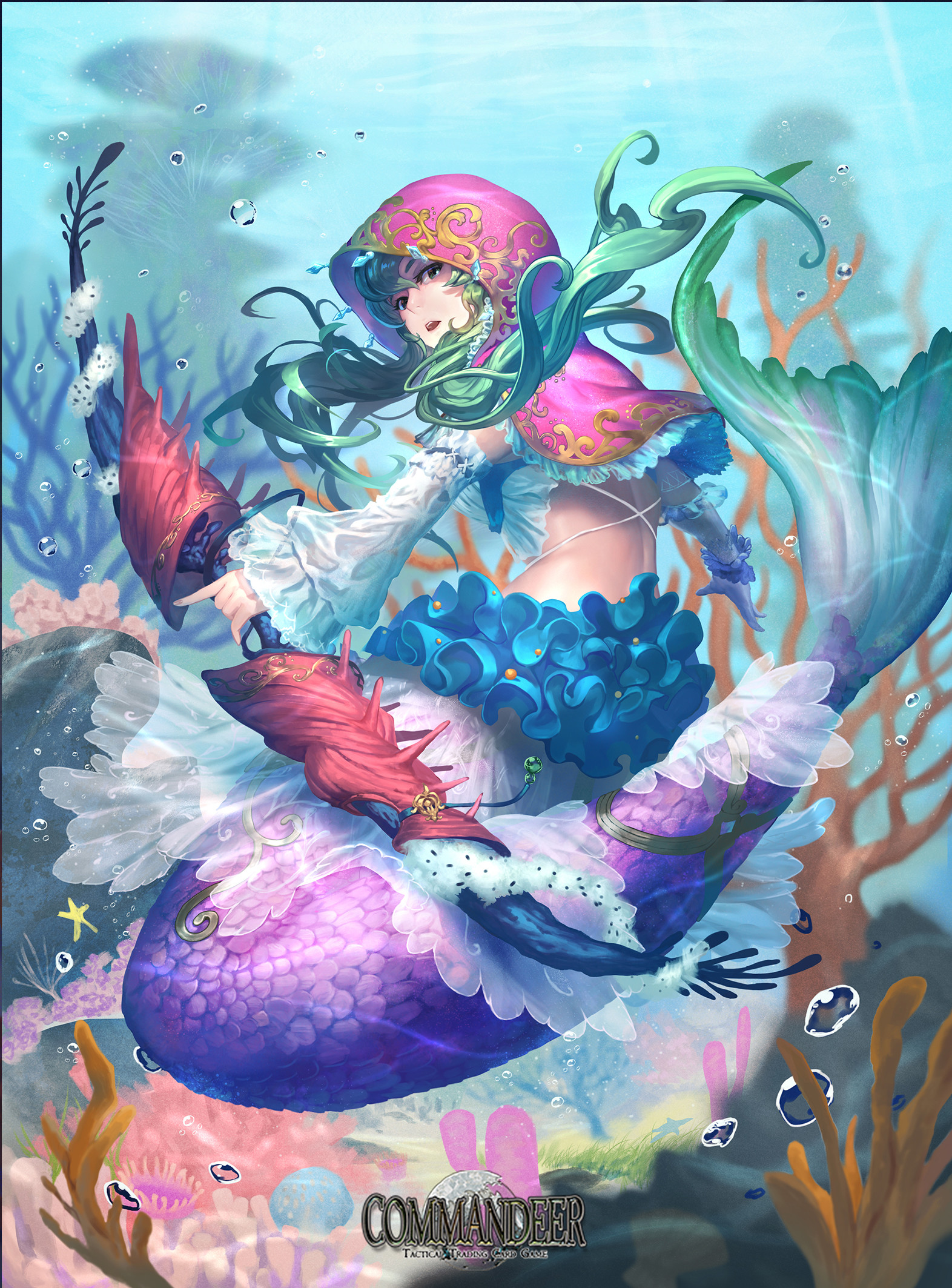 ArtStation - Lirzel,Coral Reef Archer