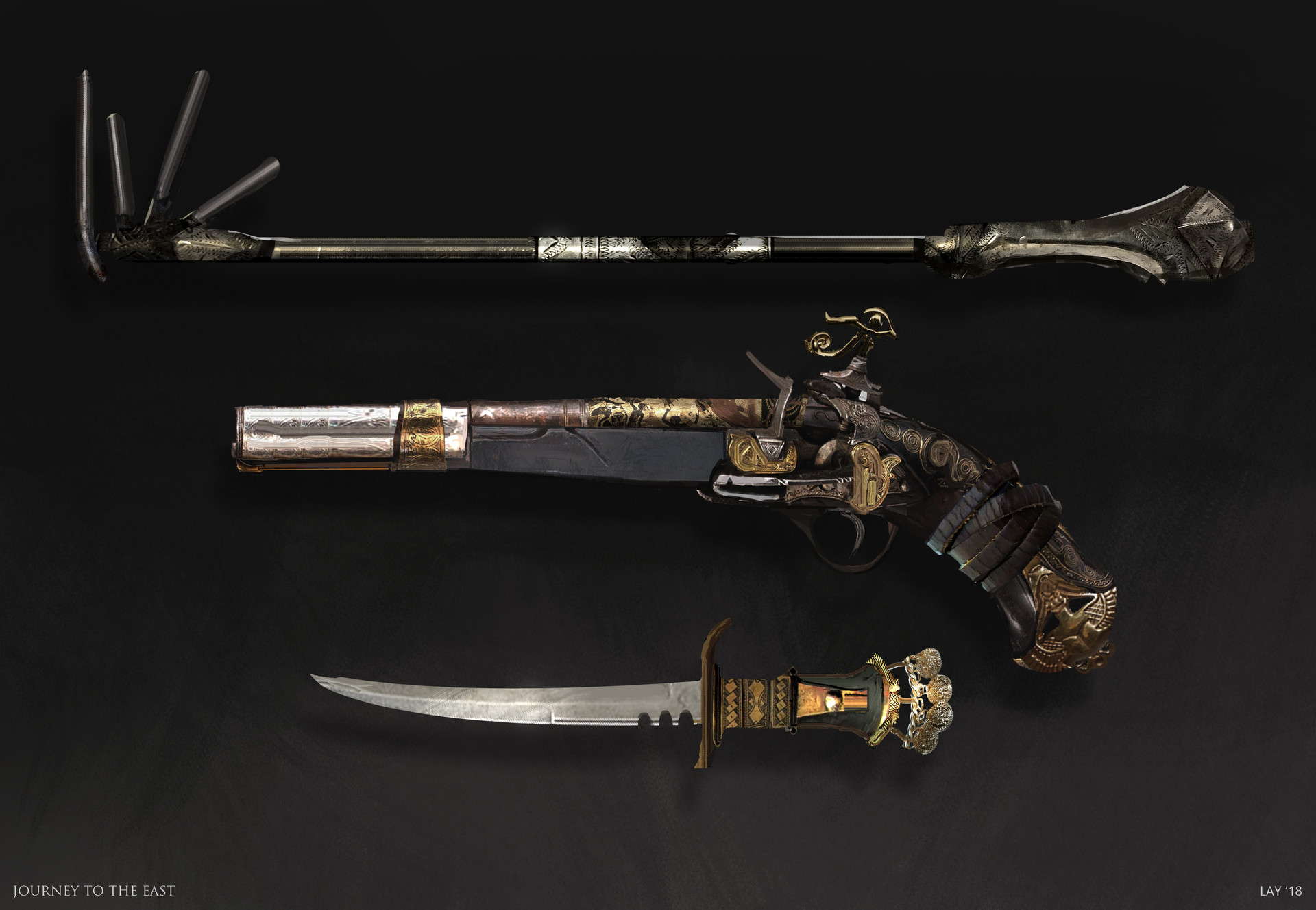 Dom Lay - Journey to the East | The Qedarite Smuggler