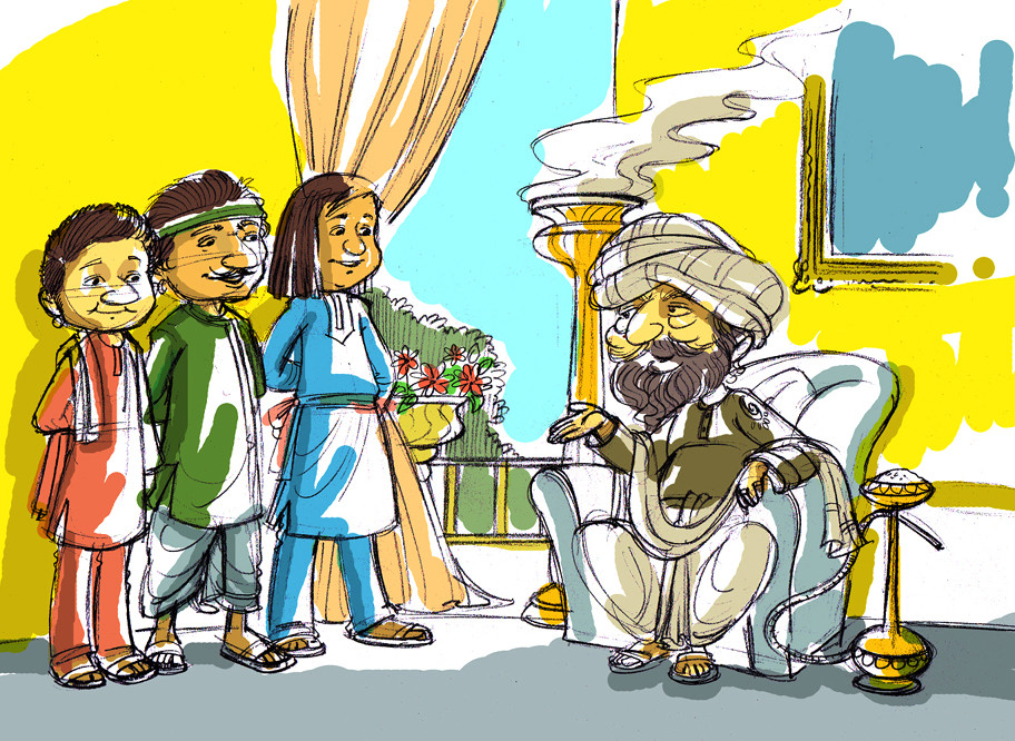 ArtStation - three brothers.